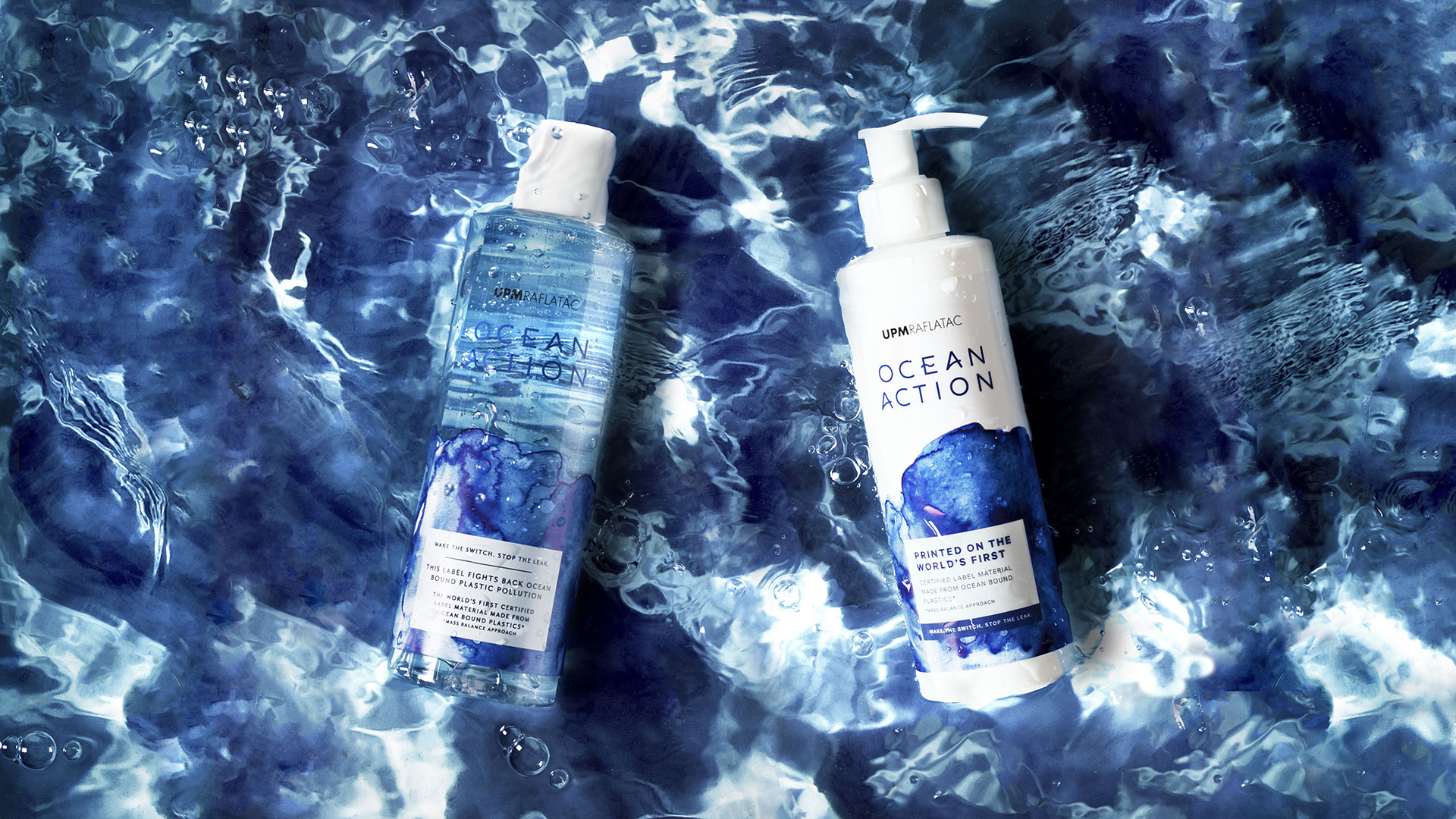 Turning ocean bound plastic into labels | A material solutions company