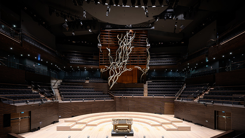 First-ever 3D-printed biocomposite pipes play in Helsinki Music Centre ...